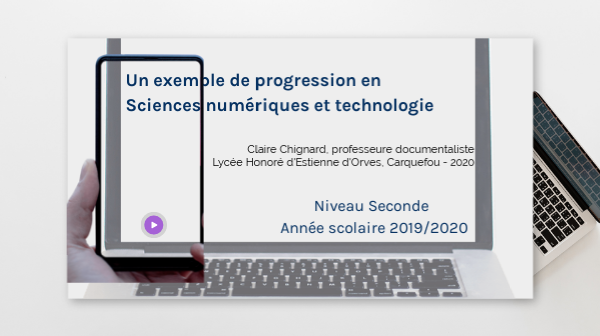 PROPOSITION DE PROGRESSION SECONDE