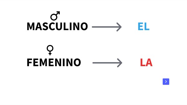 Género Femenino - masculino