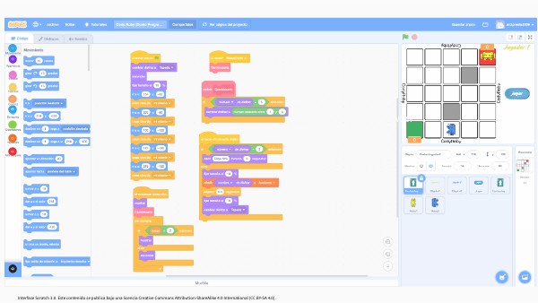 Paleta de bloques Scratch