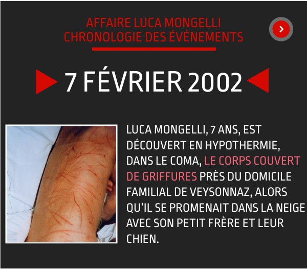 Affaire Luca Times Line