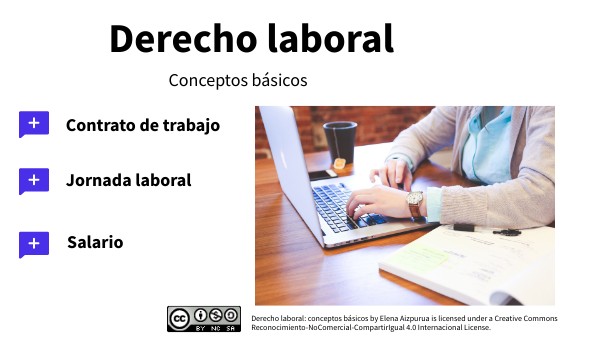 Derecho laboral: conceptos básicos