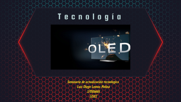 Tehnologia Oled