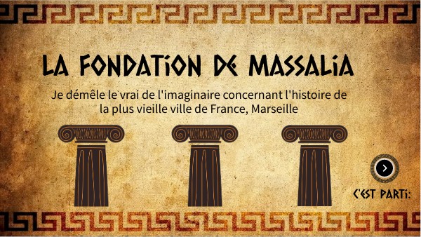 6eme la fondation de Massalia