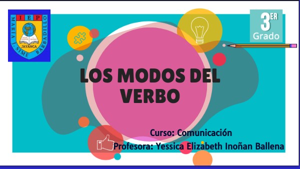 LOS MODOS VERBALES