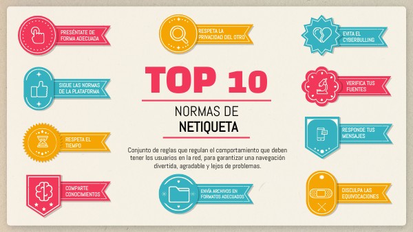 10 BEST NETIQUETAS