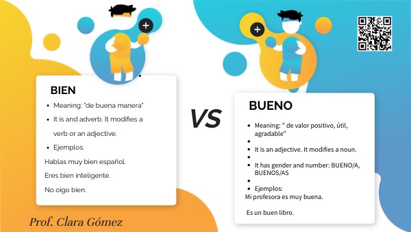 bueno vs. bien