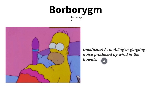 borborygm