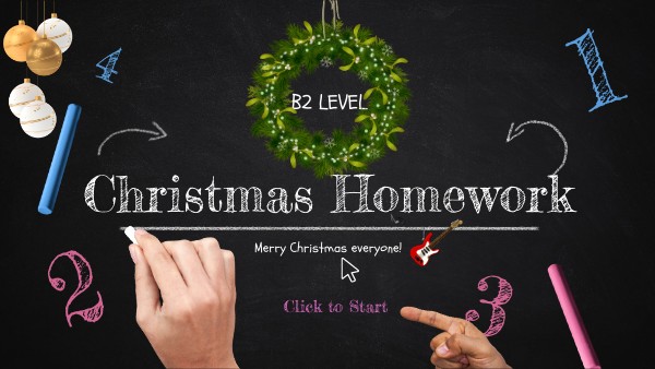 Christmas Homework B2 2021