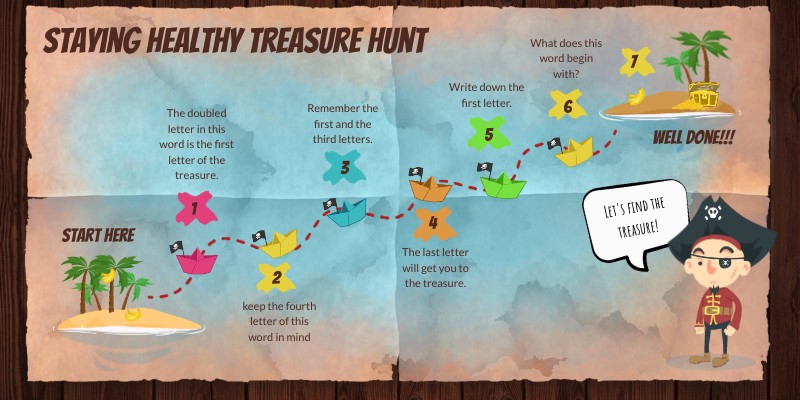 Stay Healthy Tresure Hunt