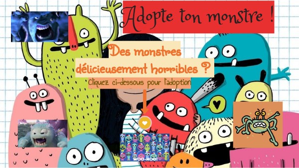 Séquence sur les monstres 6e1