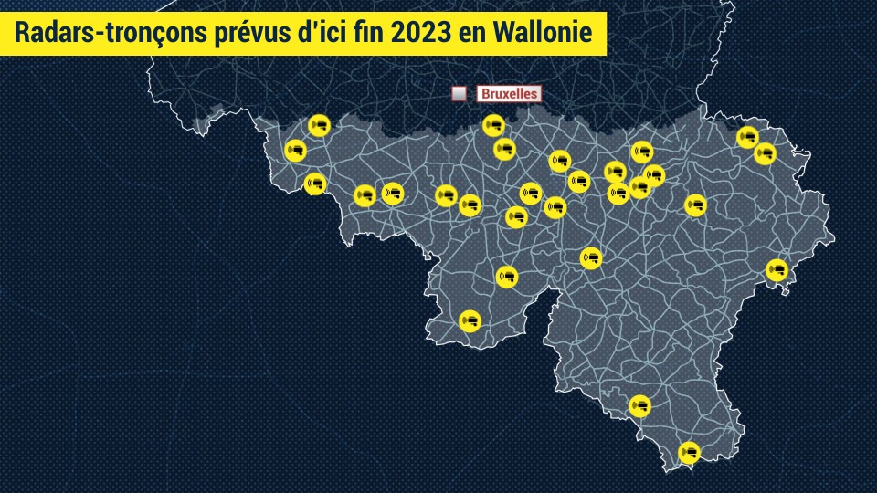 CARTE RADAR WALLONIE