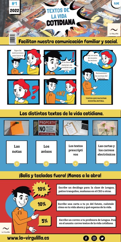 Textos de la vida cotidiana 1º ESO