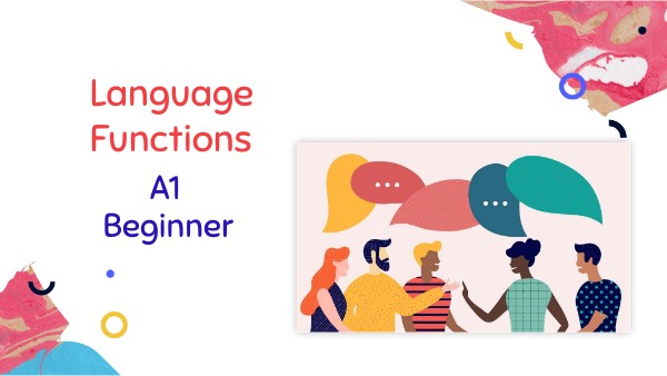 Language Functions - A1 Beginner