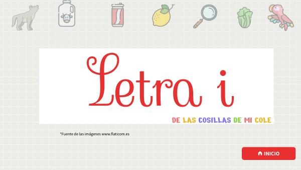 LETRA i