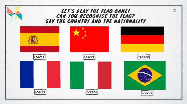 flags game