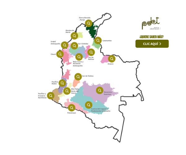 Mapa PDET especial by Renovacion Territorio on Genially