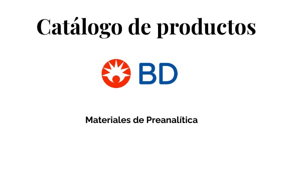 Catalogo de productos BD