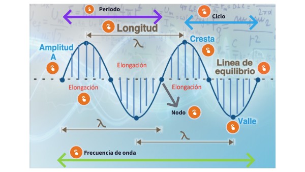 Elementos que componen una onda