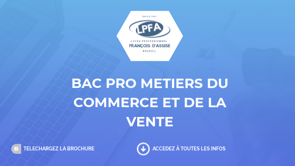 BAC PRO COMMERCE