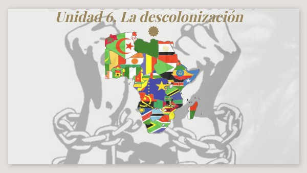 La descolonización (4º ESO)