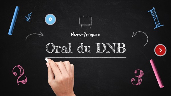 Modèle diapo oral DNB