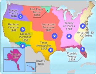 Westward Expansion Map Water