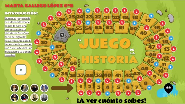 JUEGO DE LA OCA by 4711391 on Genially