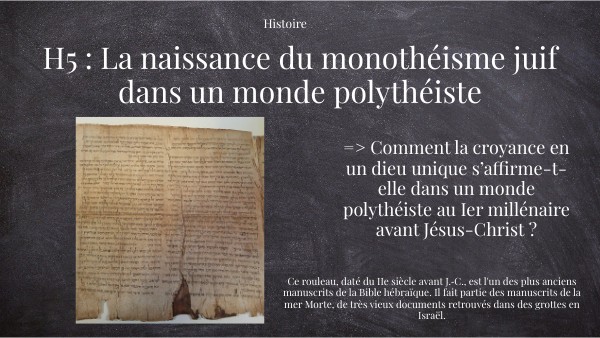 Le Monothéisme Juif 6Ème – Carte Mentale Judaïsme 6Ème – NXULY