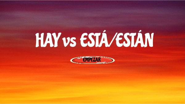 Esta Esta Hay: Esta Hay Difference – EXWJ