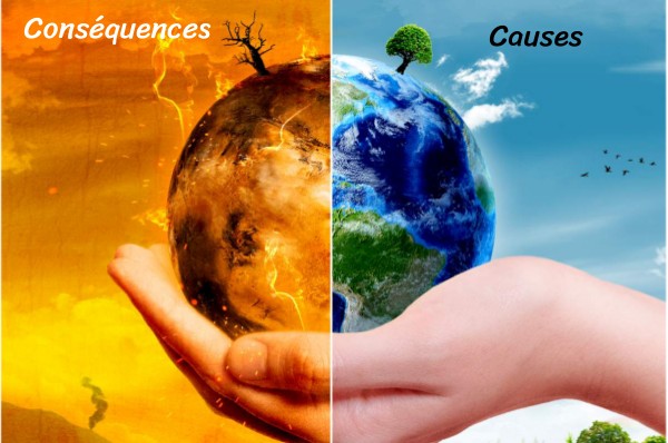 Exposé français réchauffement climatique