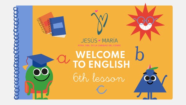 WELCOME TO ENGLISH 6