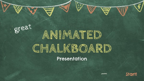 ANIMATED CHALKBOARD PRESENTATION
