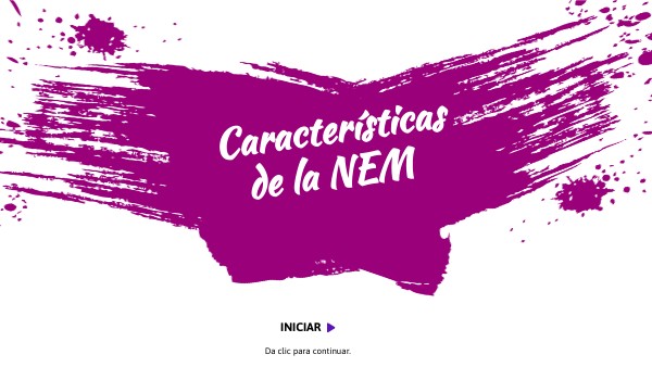 3. ¿Cuáles son las características NEM?
