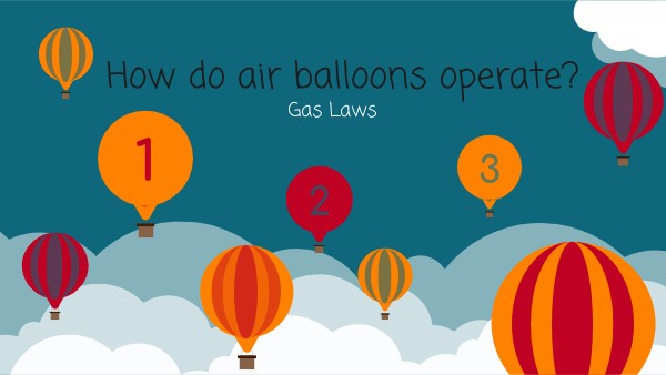 HOT AIR BALLOON Gas Laws