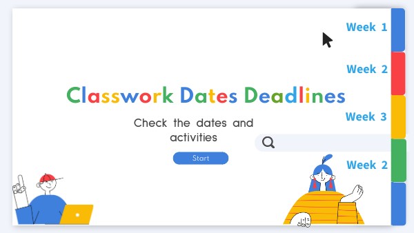 Classwork activities