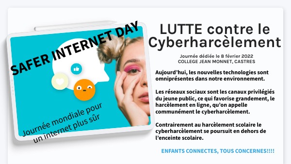 LUTTE CONTRE LE CYBERHARCELEMENT
