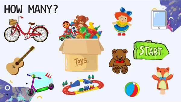 HOW MANY? TOYS by lolatorrijos on Genially