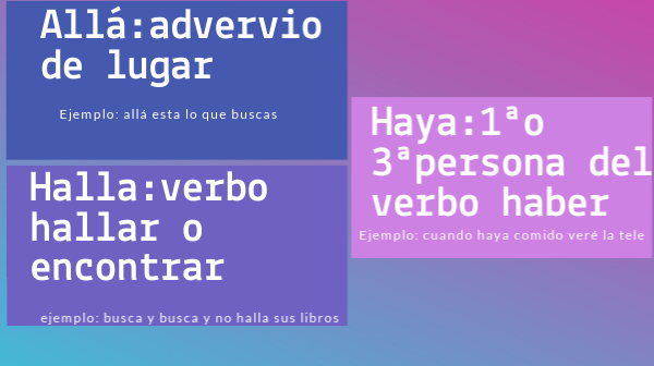 Diferencias Entre Haya Y Halla: Ejemplos Y Explicación – Tambourcorps ...