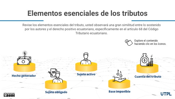 Elementos esenciales de los tributos
