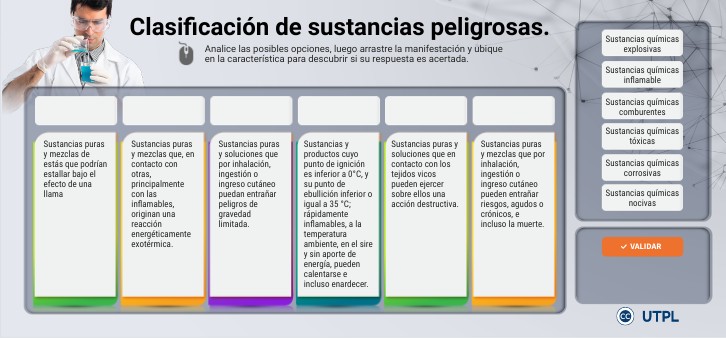 S13. guion 5 Clasificación de sustancias químicas por su peligrosida