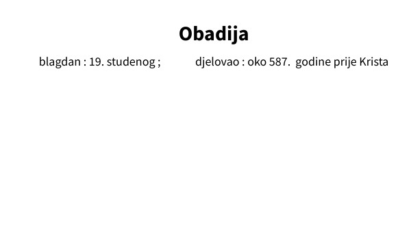Obadija