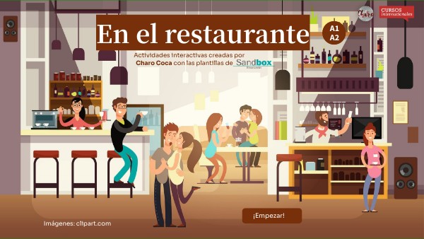 En el restaurante (A1-A2).