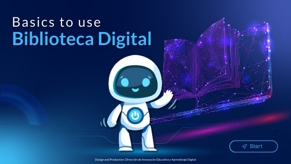 Basics to use Biblioteca Digital