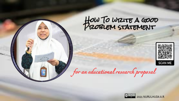 Writing A Good Research Problem Statement By Dr Huda On Genially