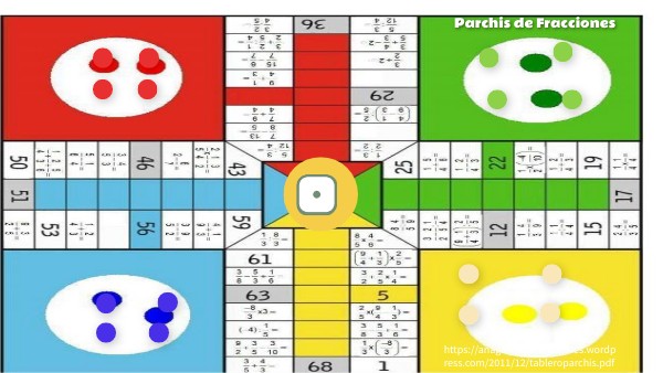 Parchis de fracciones