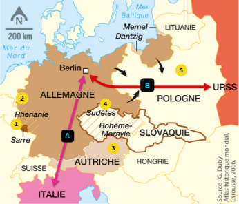 Les coups de force d'Hitler