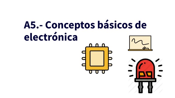 A4.- Conceptos básicos de electrónica
