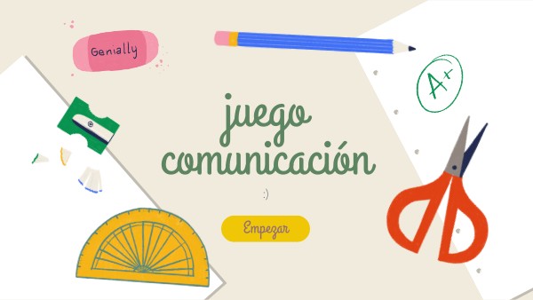 JUEGO COMUNICACIÓN