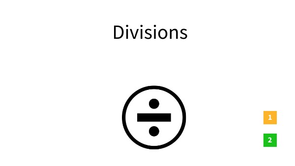Divisions