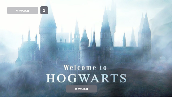 Welcome to hogwarts